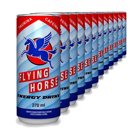Energético Flying Horse 270Ml - Pack Com 12 Unidades - Bebida ...