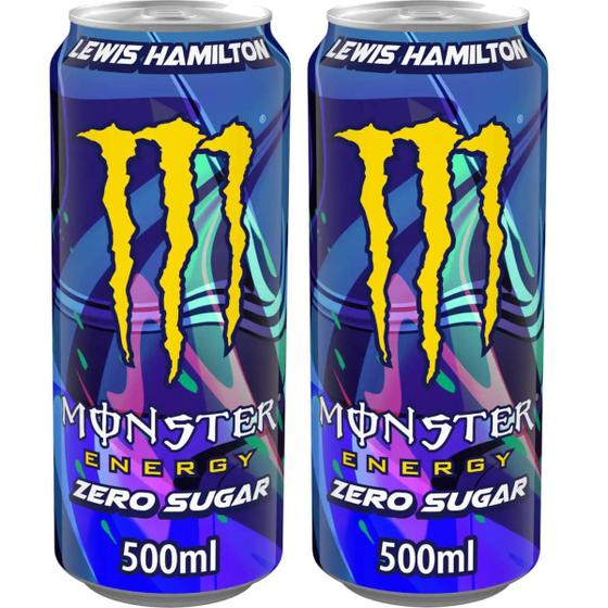 Energético Monster Energy Lewis Hamilton Zero Açucar 500ml Edição ...