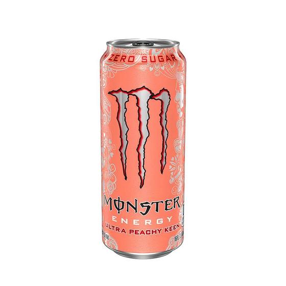 Energético Monster Energy Ultra Peachy Keen Zero Açúcar - 473ml ...