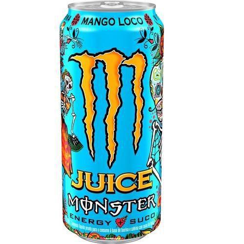 Energético Monster Mango Loco Lata 473Ml - Bebida Energética - Magazine ...