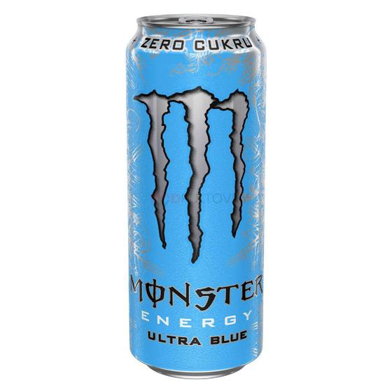 Energético Monster Ultra Blue Zero Cukru Importado 500ml - Bebida ...