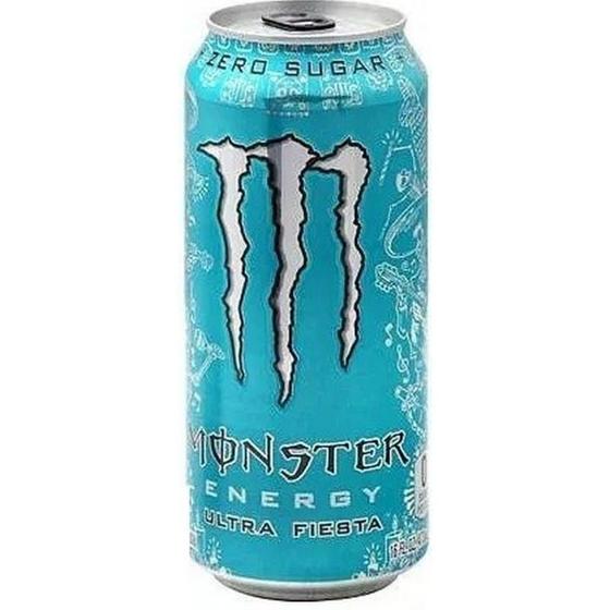 Energético Monster Ultra Fiesta Mango Importado 500ml - Bebida ...