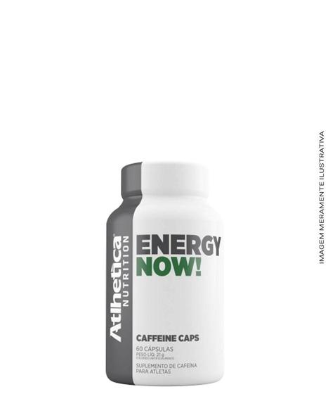 Energy Now! 60 caps Pré Treino - Atlhetica - Atlhetica Nutrition - Pré ...
