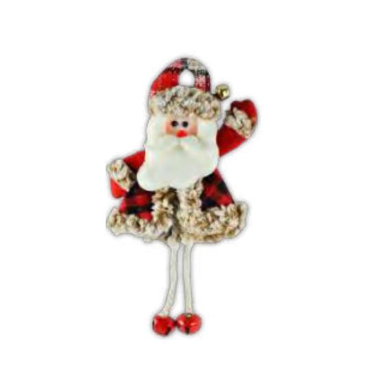 Enfeite de Pendurar Bonecos c/ Guizo - Natal - Decoração de Natal para ...