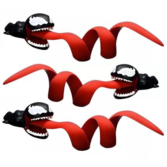 Enfeite Moto Guidao Bike Venom Bicicleta Organizador Fios Cabos ...