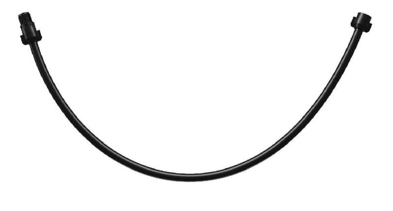 Engate Flexível Preto 1/2 X 40cm Água Fria Pvc - Astra - Extensão ...