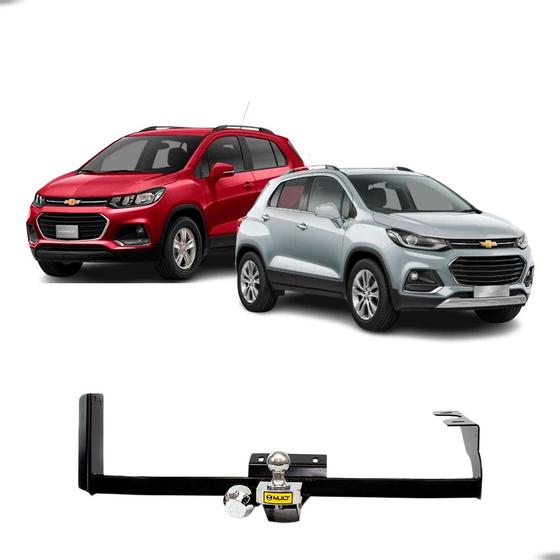 Engate Reboque Fixo Mult Chvrolet Tracker 2013-2019 Proteção Traseira ...