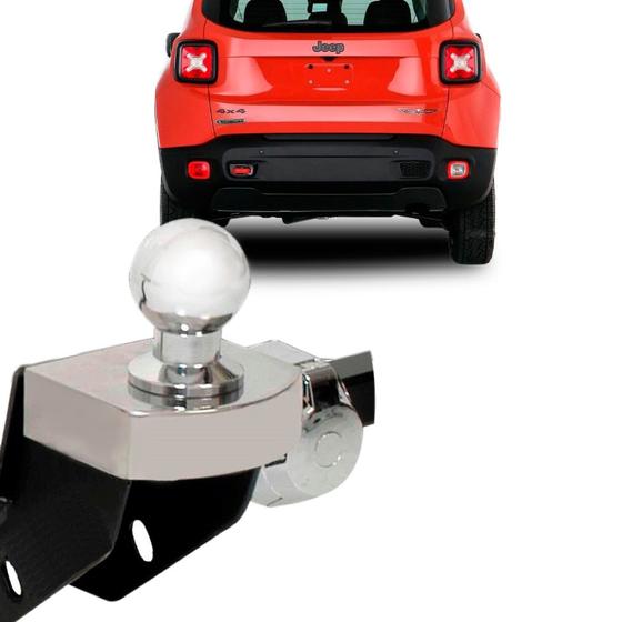 Engate Reboque Jeep Renegade 2016 2017 2018 Fixo 700 Kg - SP ENGATES ...