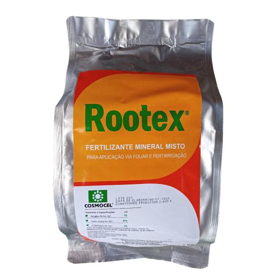Enraizador Adubo Misto Rootex - 1 kg Fertilizante Favorece a emissão de ...