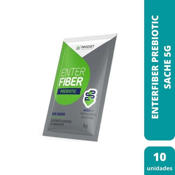 Enterfiber prebiotic sache 5g (cx c/10 unds) - prodiet - Complemento ...
