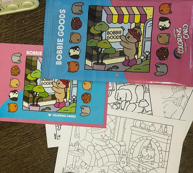 Envelope de cards para colorir bobbie goodies - Bobbie Goods - Pastas ...