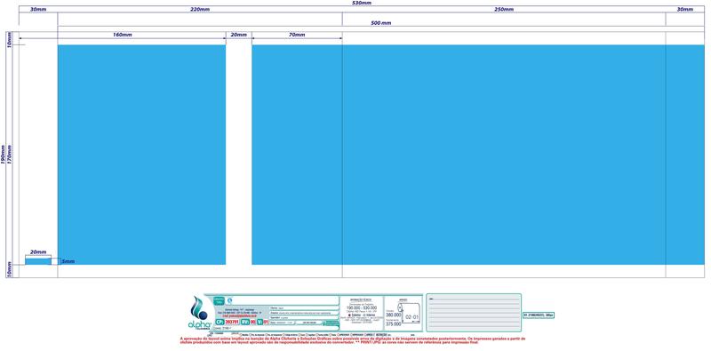 Envelope de Segurança Pebd Reciclado Leitoso azul 19x25 3aba x 0,14 - c ...