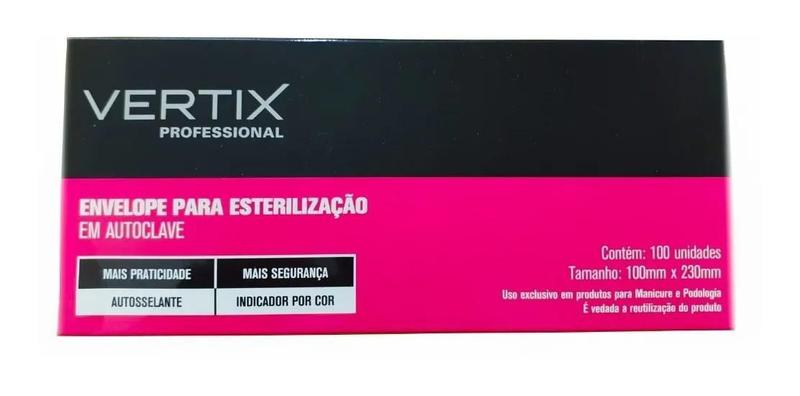 Envelope Para Esterilização Em Autoclave Vertix 100Mmx23Mm - Material ... Envelope Para Esterilização Em Autoclave Vertix 100Mmx23Mm - Material ...