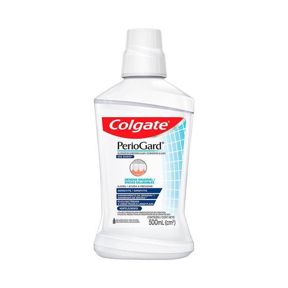 Enxaguante Bucal Colgate PerioGard Uso Diário 500ml - Antisséptico ...