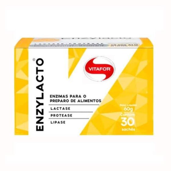 Enzylacto 30 Sachês de 2g Vitafor - Lactase - Magazine Luiza