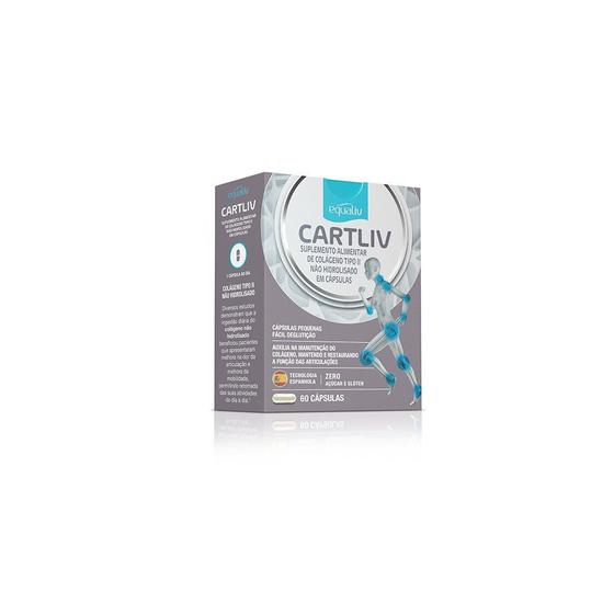 Equaliv Cartliv 60 Cápsulas - Colágeno - Magazine Luiza