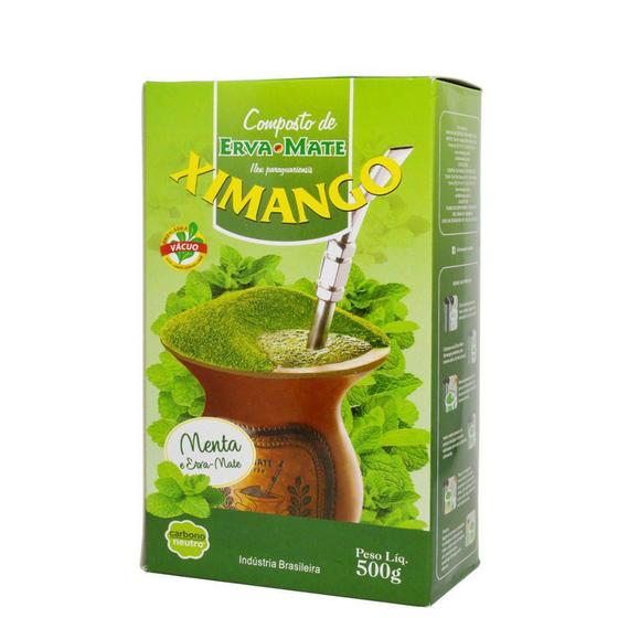 Erva Mate Chimarrão Ximango Menta 500 G - Top Cuias - Erva Mate ...