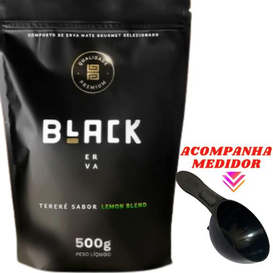 Erva Mate Tereré 500g Black Erva Chá de Qualidade Premium Erva Mate ...