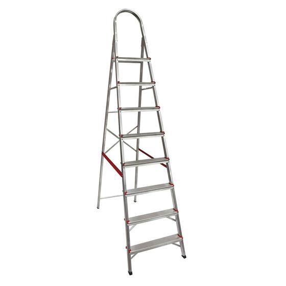 Escada de Alumínio 8 Degraus New Star Art Factory - Escada Doméstica ...
