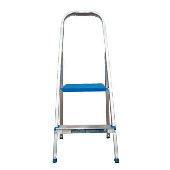 Escada Dobrável 2 Degraus em Alumínio Alumasa - Escada Doméstica ...