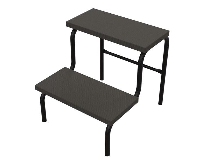 Escada Escadinha 2 Degraus Preta para Consultório Maca ,Tatuador, Clinica - Vital Scheffer ...