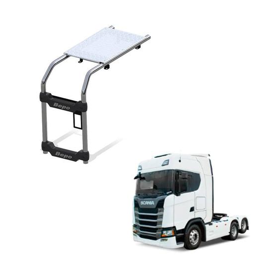 Escada Lateral Scania S6 Ntg 2021 2022 Tanque Arla 2 Degraus - Bepo - Estribo Lateral - Magazine ...