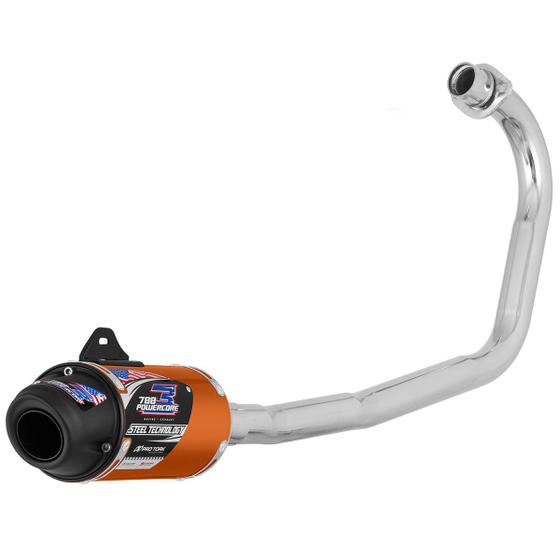 Escapamento Escape Esportivo Moto Pro Tork Powercore 3 Steel Technology ...