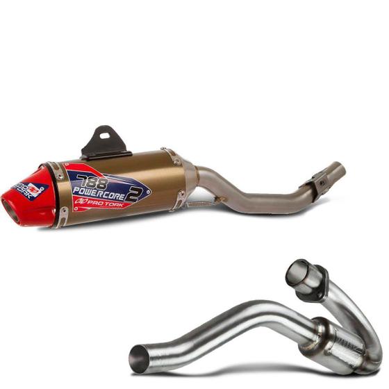 Escapamento Esportivo Ronco Grave Em Aço Inox Powercore 2 Hi-Tek Pro ...