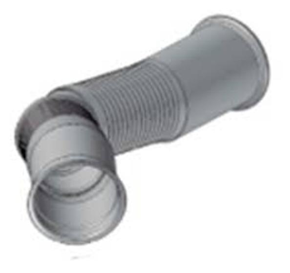 Escapamento Tubo Saida Motor 5" Flexivel Inox Volvo FH 2019 a 2021 ...