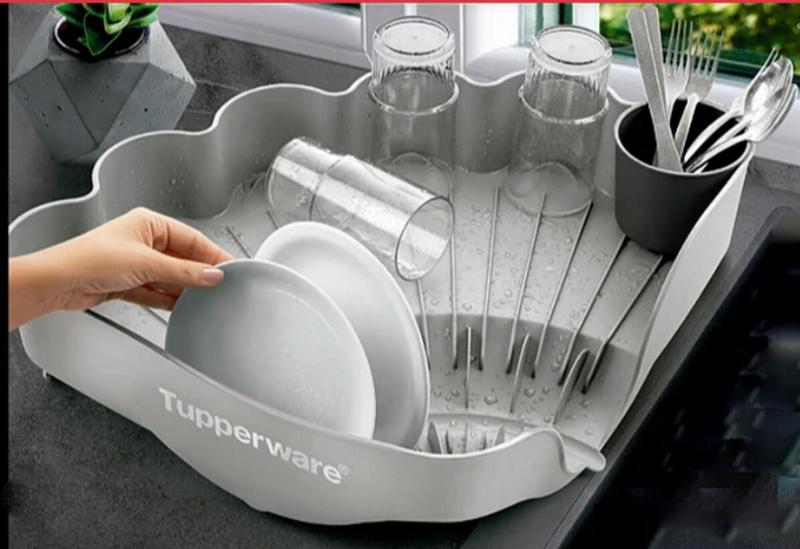 Escorredor de louça Tupperware CINZA CLARO - Escorredor de Louça ...
