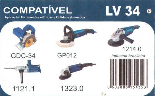 Escova Carvão Serra Marmore Politriz Furadeira Bosch Lv34 - LUVIC ...