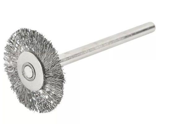 Escova Circular C/ Haste P/ Micro Retifica 20mm Inox Vonder - Kit para ...