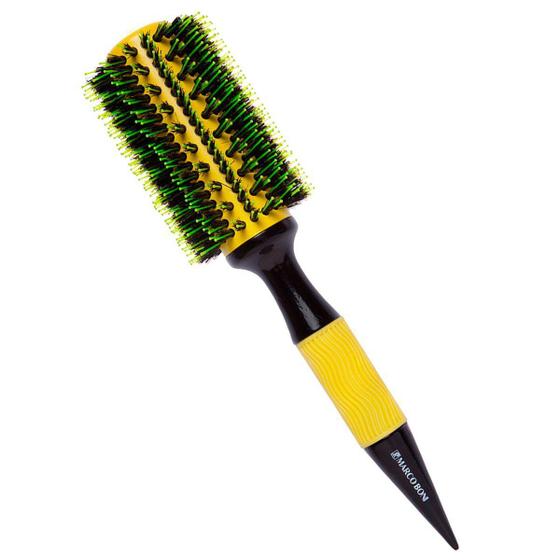 Escova de Cabelo Yellow Pro Thermal Ceramic Basic 64mm Ref 7334 - Marco Boni - Escova de Cabelo ...