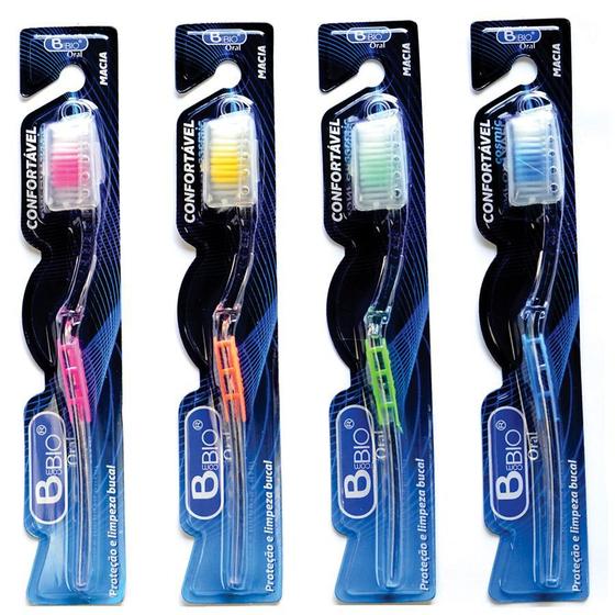 Escova de dente macia bcombio pct 12 und - SQ - Escova de Dentes ...