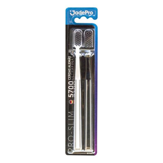 Escova de Dente Pro 5700 Cerdas kit 2un JadePro - Escova de Dentes ...