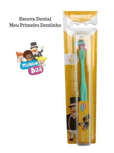 Escova Dental 1 Dentinho Ultra Macia 6a24m Cores Mundo Bita - Escova de ...