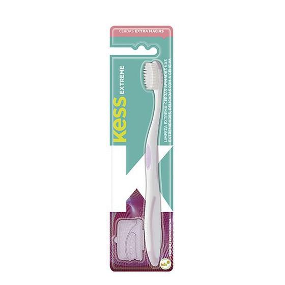 Escova Dental Kess Extreme Extra Macia Cores Sortidas - Escova de ...