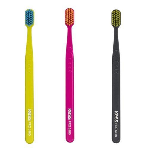 Escova dental kess pro extra macia bw - ( cores sortidas ) - Escova de ...