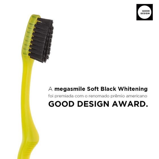 Escova Dental Soft Whitening Duo - MEGASMILE - MEGA SMILE - Escova de ...