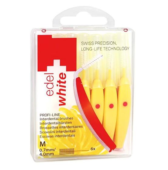 Escova Interdental EasyFlex Edel White c/ 6 Vários Tamanhos - Escova de ...