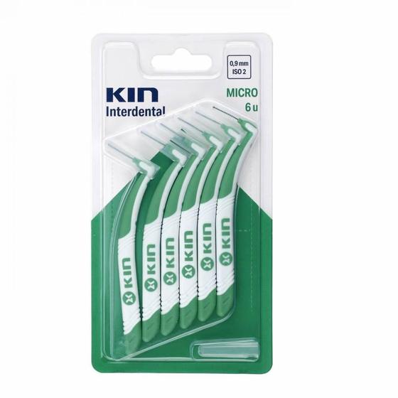 Escova Kin Interdentária Micro (0,9Mm - Iso2) - Verde - Pharmakin ...