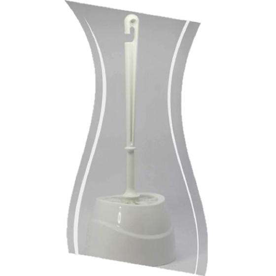 Escova para Vaso Sanitário Lavatina Redonda com Estojo 1 UN Brubalar ...