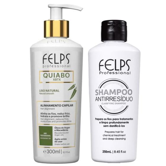 Escova Progressiva de Quiabo XBTX Okra Complexo Selante Felps ...