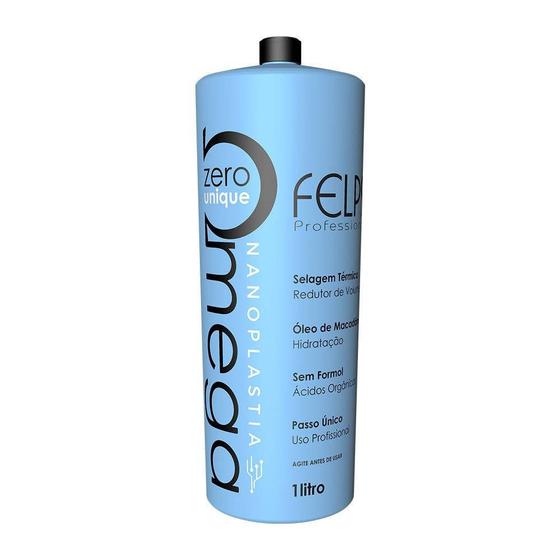 Escova Progressiva Omega Zero Unique Nanoplastia 1l - Felps ...
