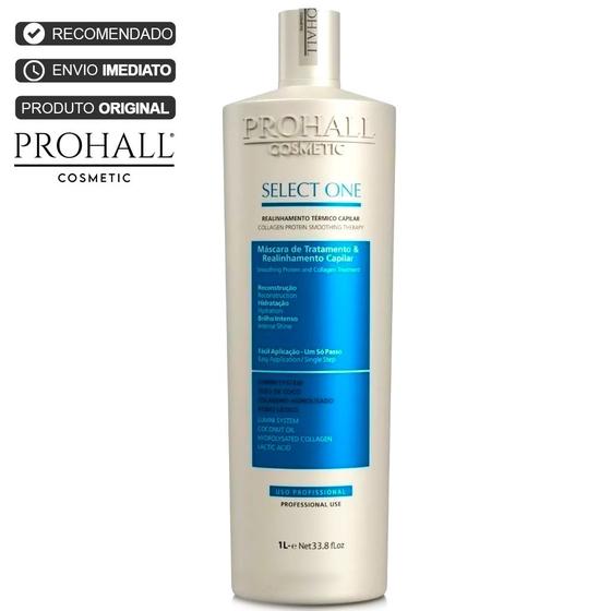 Escova Progressiva Select One Prohall Sem form. Original 1 Litro ...