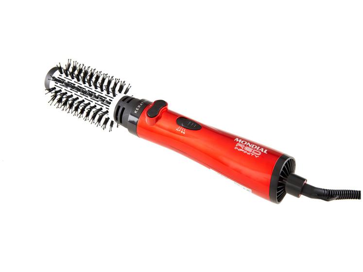 Escova Rotativa Mondial Red Infinity Keratin - ER-11-KR 1000W de ...