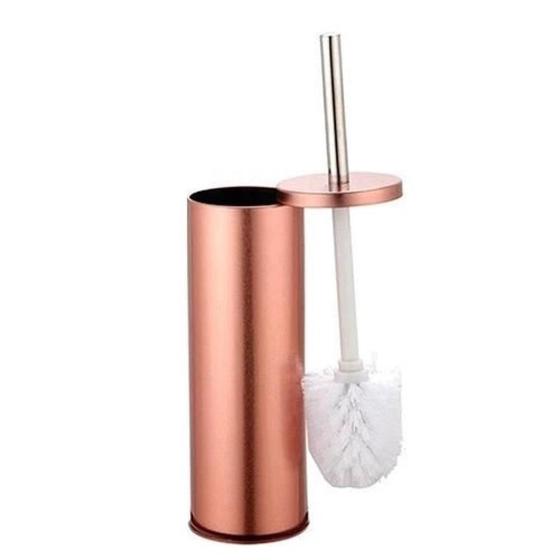Escova sanitaria com suporte vassourinha inox rose gold luxo para ...