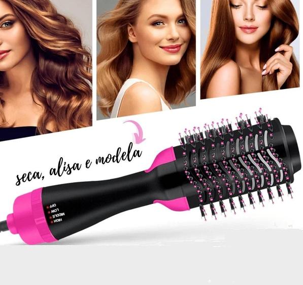 Escova Secadora - Modela e Alisa - 110V - GLOBAL - Escova Secadora ...