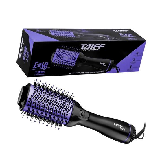 Escova Secadora Taiff Easy Lilás 1200W 127V - Escova Secadora ...