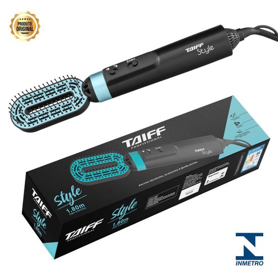 Escova Taiff Style Raquete 900w Seca Alisa Modela 110v - Escova ...